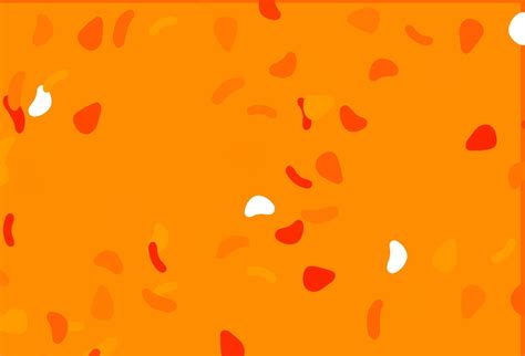 Light Orange Vector Background With Abstract Forms 12218428 Vector Art At Vecteezy
