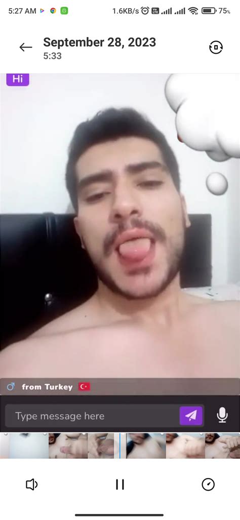 Hot Turkey Man Strokes His Cock