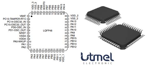 STM F C T Microcontroller Pinout Datasheet And Circuit