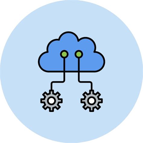 Premium Vector Cloud Interface Flat Illustration