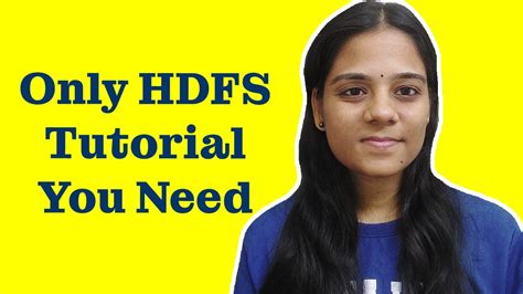 Complete Hdfs Tutorial With Animated Examples Youtube