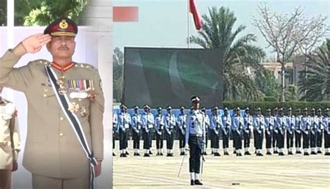 Coas Asim Munir Attends Paf Academy Risalpur Passing Out Parade