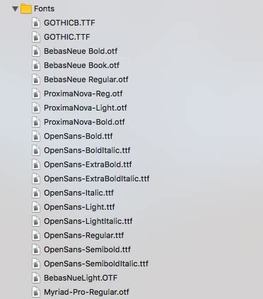 How To Add Custom Fonts To Your Xcode Project Successful Coder