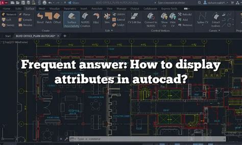 Frequent Answer How To Display Attributes In Autocad Caddikt