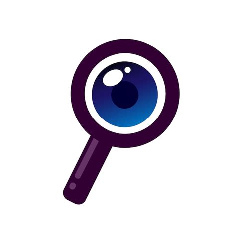 Cartoon Lupe Premium Vektor