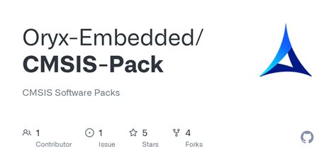 Github Oryx Embeddedcmsis Pack Cmsis Software Packs