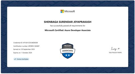 Shenbaga Surendar Jeyaprakash On Linkedin Cloudtech Azure Microsoftlearn