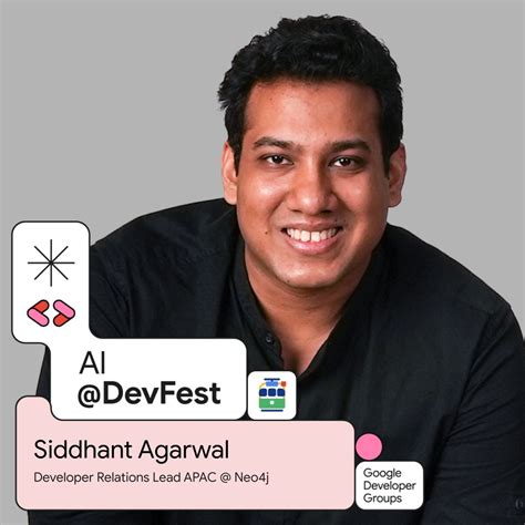 Gdg Melbourne On Linkedin Devfest Melbourne Speaker Spotlight Siddhant
