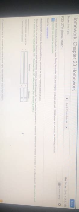 Solved Save Homework Chapter 23 Homework Score 0 Of 4 Pts