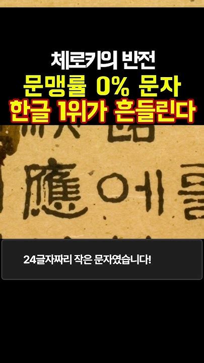 해외감동사연 문맹률 0 문자가 한글을 흔들었다 그 충격적 진실은 Youtube