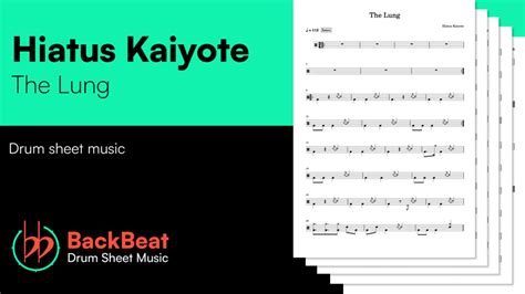 Hiatus Kaiyote The Lung Drum Sheet Music