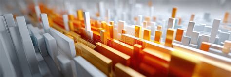 3d Render Showcasing Infographic Bars Illustrating Creatinine Levels