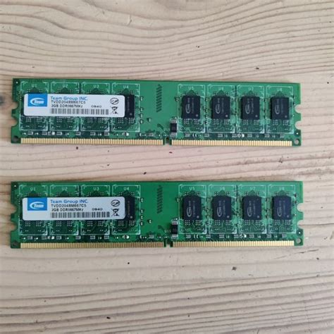 4gb Kit Ddr2 For Desktop Pc 2x 2gb Ram Ebay