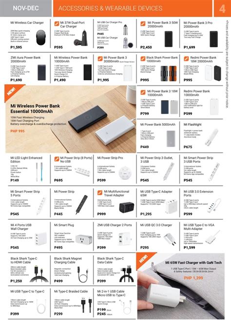 Xiaomi Philippines November December Price List Jam Online Tech News Reviews