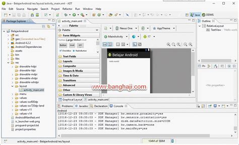 Android And Eclipse 05 Membuat Aplikasi Pertama