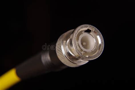 BNC Connector Of RF Cable Stock Image Image Of Jack 109079673