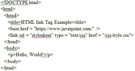 Header In HTML