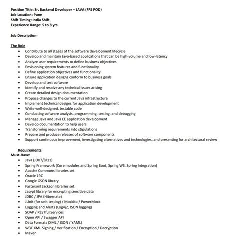 sandip jadhav on linkedin cv java opening backenddeveloper
