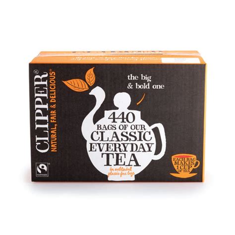 Clipper Fairtrade Everyday Tea Bags Pack Of 440 A06816 Banner