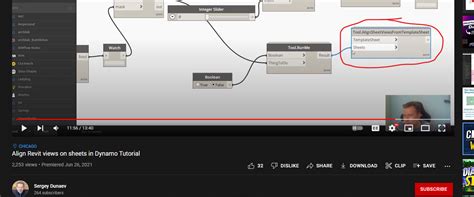 Align Views From Template Sheet Node Question Revit Dynamo