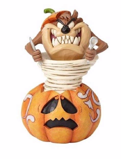 Jim Shore Looney Tunes Taz O Lantern Halloween Taz Pumpkin Figurine
