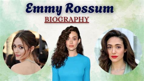Emmy Rossum Biog Husband Movies And Tv Shows Net Worth