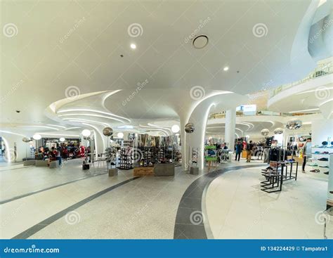 Icon Siam Plaza Shopping Mall In The Modern Building In Structure Of