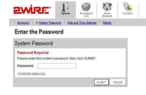 2wire Dsl Modem Configuration