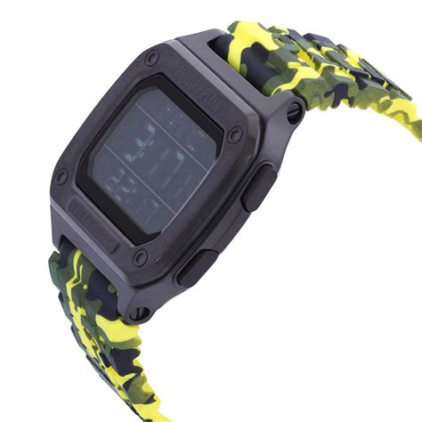 Philipp Plein Hyper Shock Quartz Digital Black Dial Unisex Watch Pwhaa1722 7630615118857