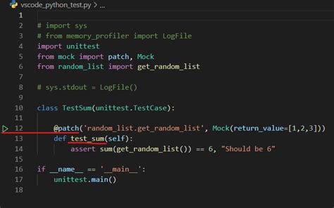 Unittest Discovery Fail To Locate Exact Line Of Test With Patching