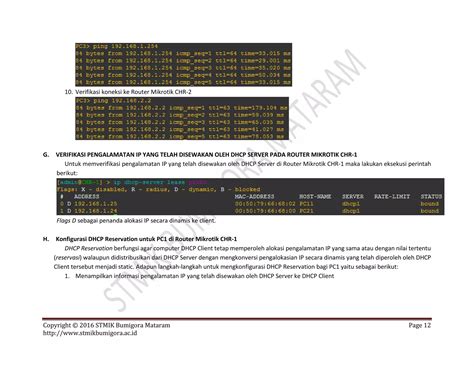 Konfigurasi Dhcp Server Dan Dhcp Relay Agent Di Mikrotik Menggunakan Gns3 Pdf