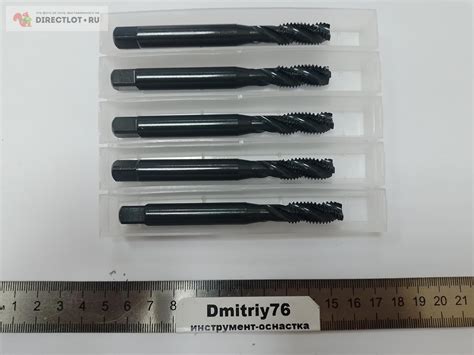 Метчик винтовой M10x1.5 HSS-E купить в Ярославле цена 550 Р на ...