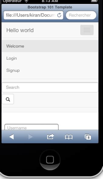 Twitter Bootstrap 3 Search Glyphicon Not Set Properly Stack Overflow