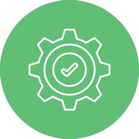 Quality Control Line Circle Background Icon 17628232 Vector Art At Vecteezy