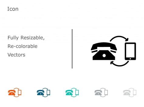 Communication Icon PowerPoint Template