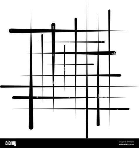 Abstract Grid Mesh Lattice Grating Geometric Element Cellular