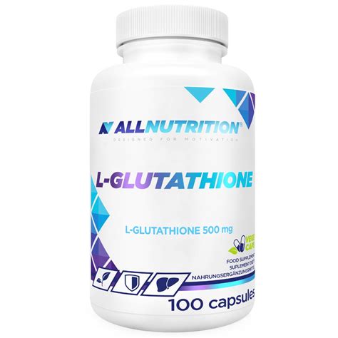 L Glutathione 100 Vege Capsules Allnutrition • 30 € • Lowest Prices