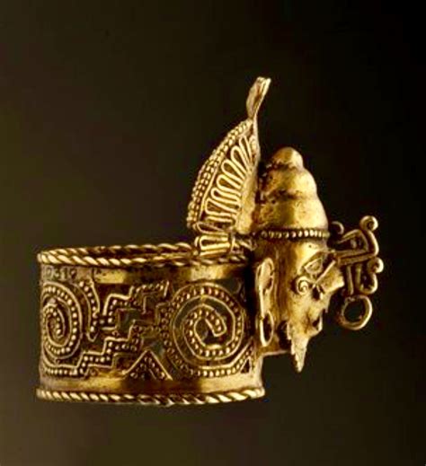 Ancient Aztec Gold Artifacts