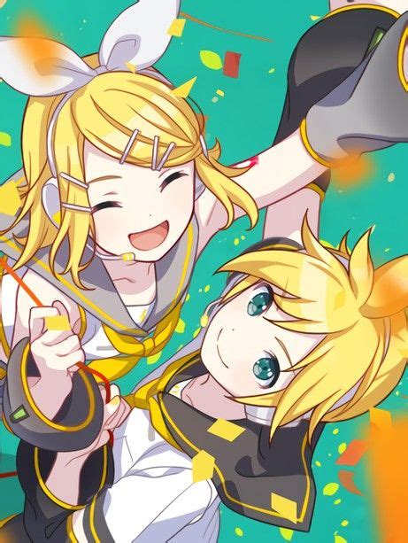 Rinlen Rin Vocaloid Rendering Art