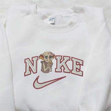 Dobby X Nike Harry Potter Embroidered Shirt Customizable And Unique Nike Shirt Aopprinter