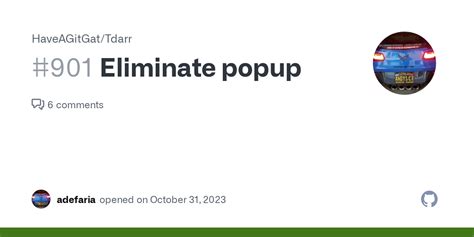 Eliminate Popup Issue HaveAGitGat Tdarr GitHub