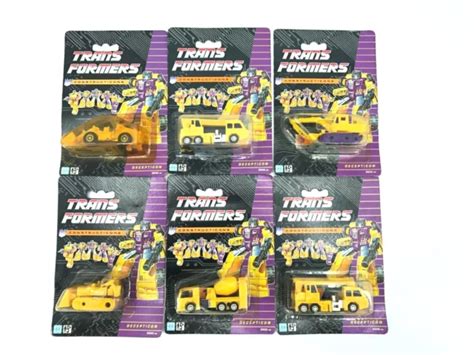 Transformers G2 Uk Complete Devastator Constructicons Set Of 5 Figures