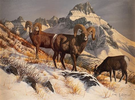 Gary Swanson Oil On Board