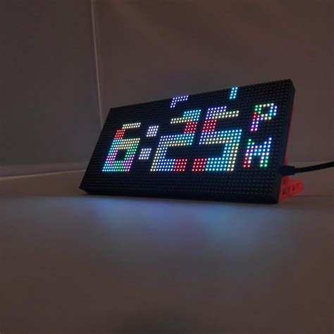 Wifi Tetris Clock