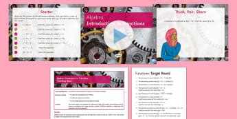 Functions GCSE Algebra Beyond Twinkl