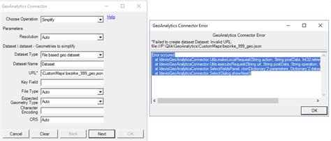 Solved Error Geoanalytics Invalid Url When Importing Geo Qlik