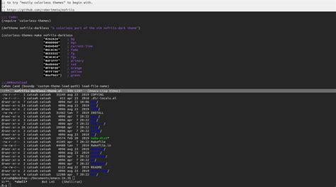 Nofrils Darkless Theme Emacs Themes