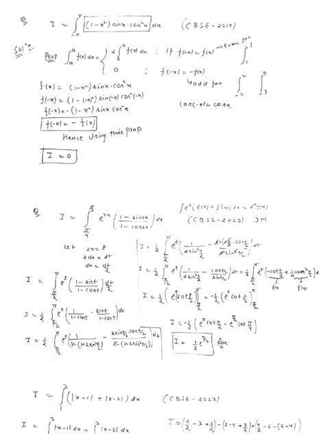 definite integration part 2 pdf