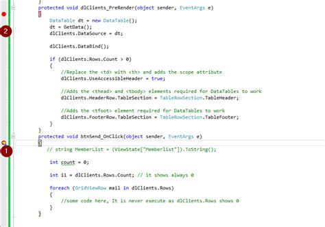 Asp Net GridView Row Count Always How To Solve Stack Overflow