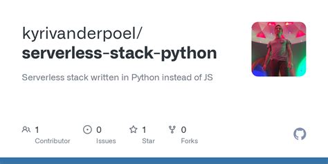 github kyrivanderpoel serverless stack python serverless stack